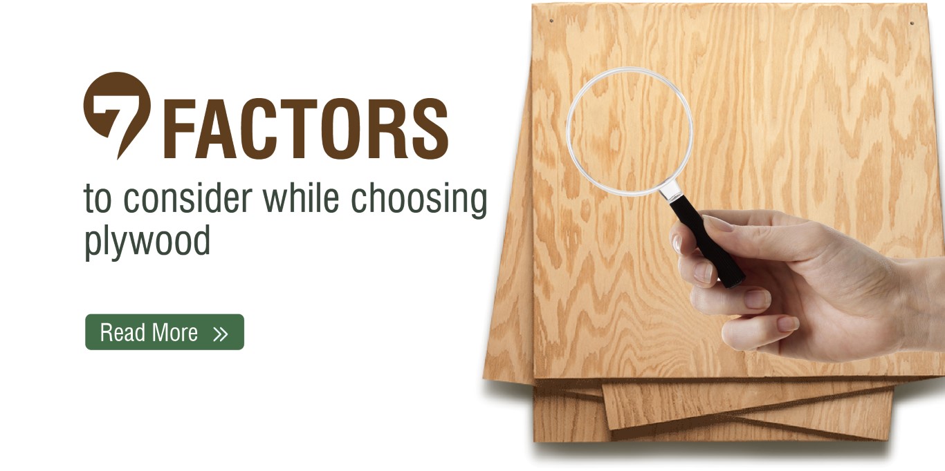 7 Factors to Consider While Choosing Plywood - Sharonply